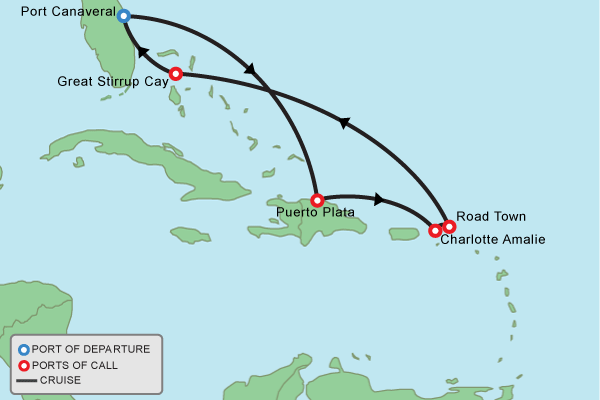 7 Night Caribbean: Great Stirrup Cay & Dominican Republic on Norwegian ...